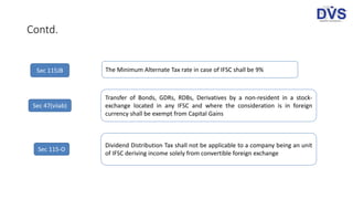 Offshore Banking Unit and IFSC: FEMA Perspective | PPTX