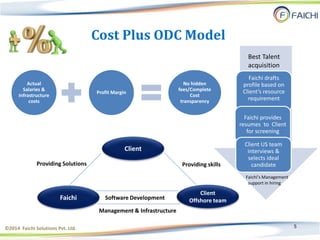 Offshore development center (odc) setup up by faichi solutions - Case ...