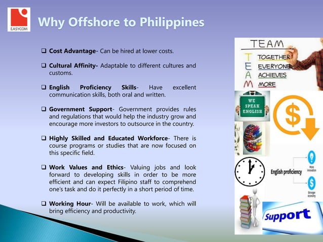 Offshore Development Center Proposal Easycom | PPTX