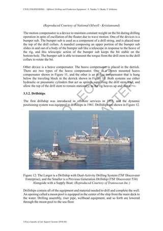 Offshore drilling and production equipment (1) | PDF | Canoeing and ...