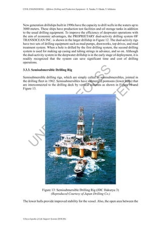 Offshore drilling and production equipment (1) | PDF | Canoeing and ...