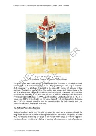 Offshore drilling and production equipment (1) | PDF