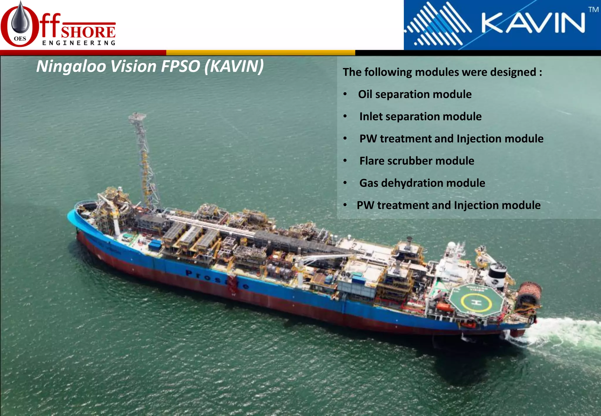Offshore Engineering Kavin Engneering Fpso Corporate Profile 2012 | PDF
