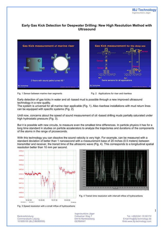 Offshore gas kick detector | PDF