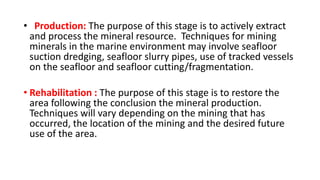 Offshore mining | PPTX