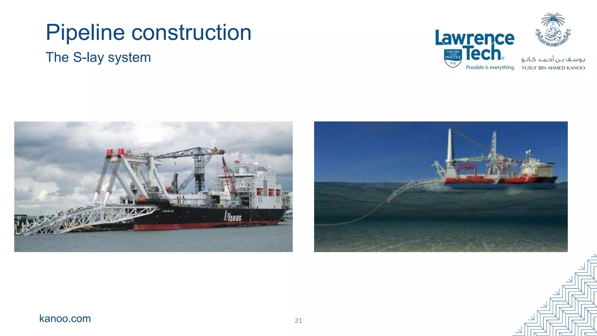 (BASIC) Offshore pipeline operations and engineering | PPTX