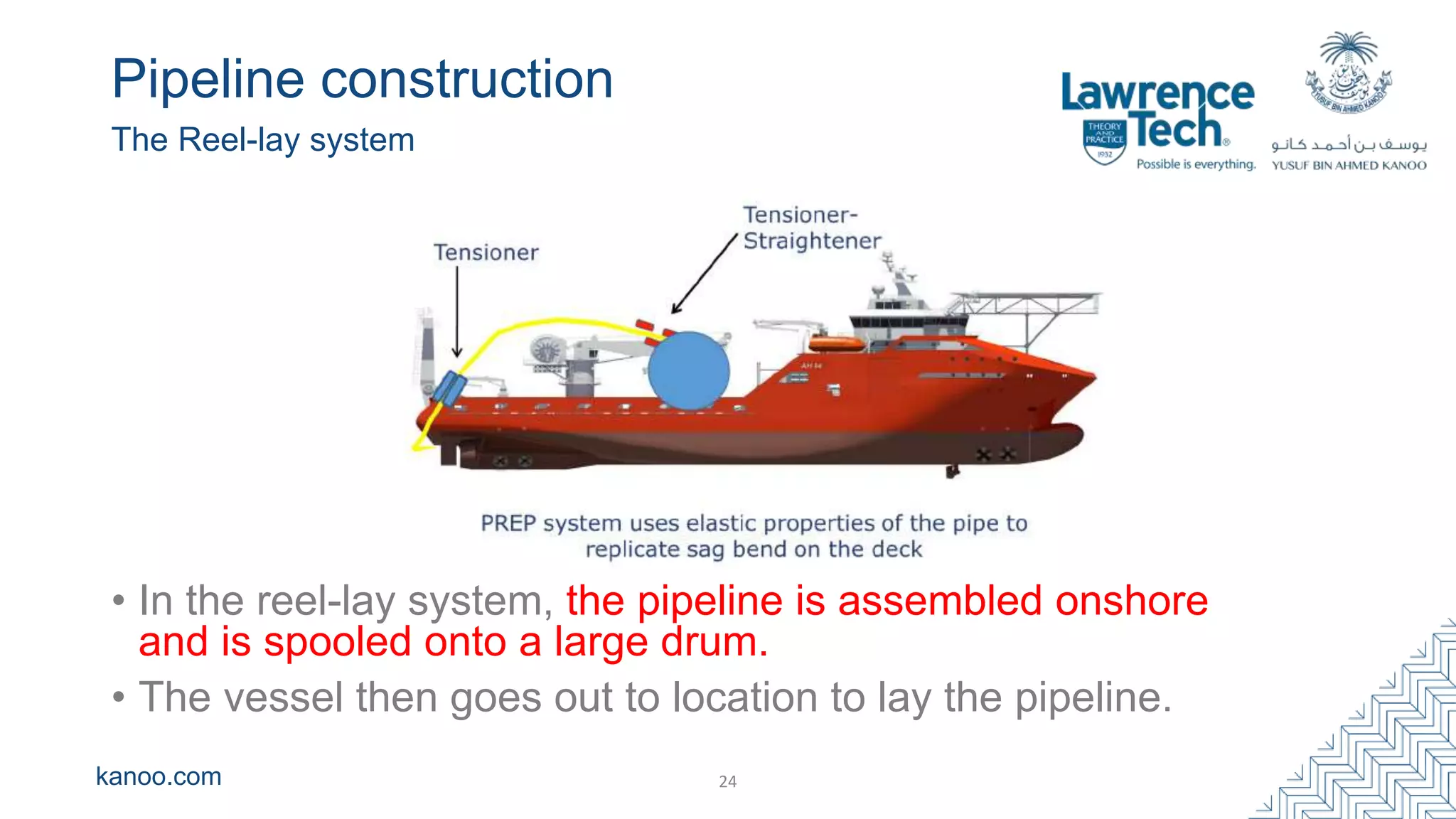 (BASIC) Offshore pipeline operations and engineering | PPTX