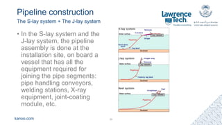 (BASIC) Offshore pipeline operations and engineering | PPTX