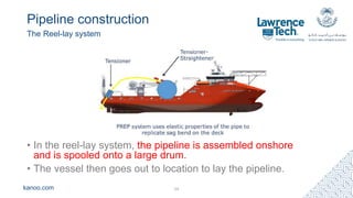 (BASIC) Offshore pipeline operations and engineering | PPTX