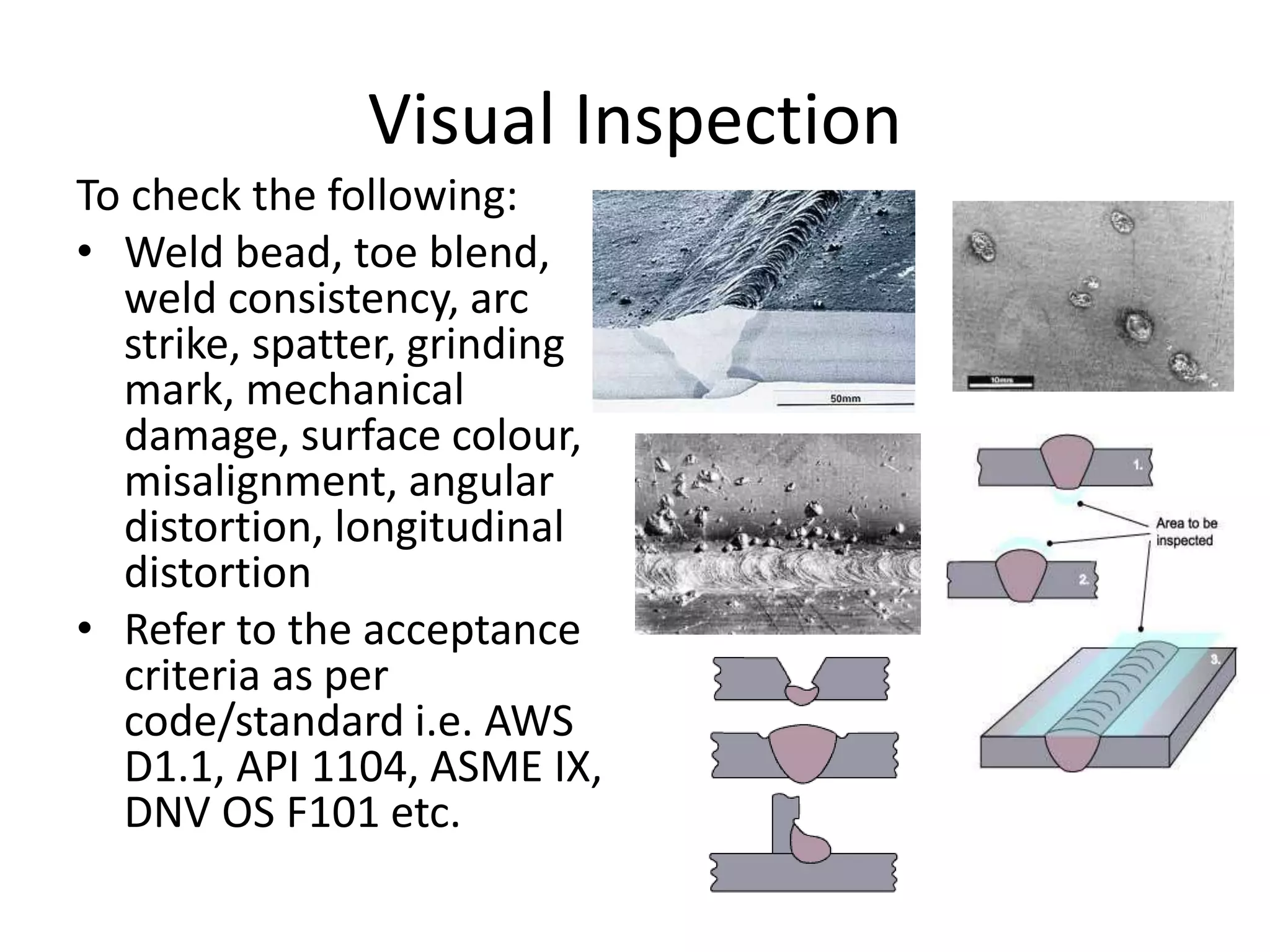 Offshore qc welding inspection versi 1 | PPTX