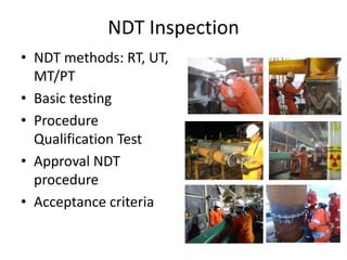 Offshore qc welding inspection versi 1 | PPTX