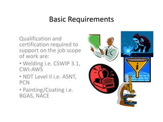 Offshore qc welding inspection versi 1 | PPTX