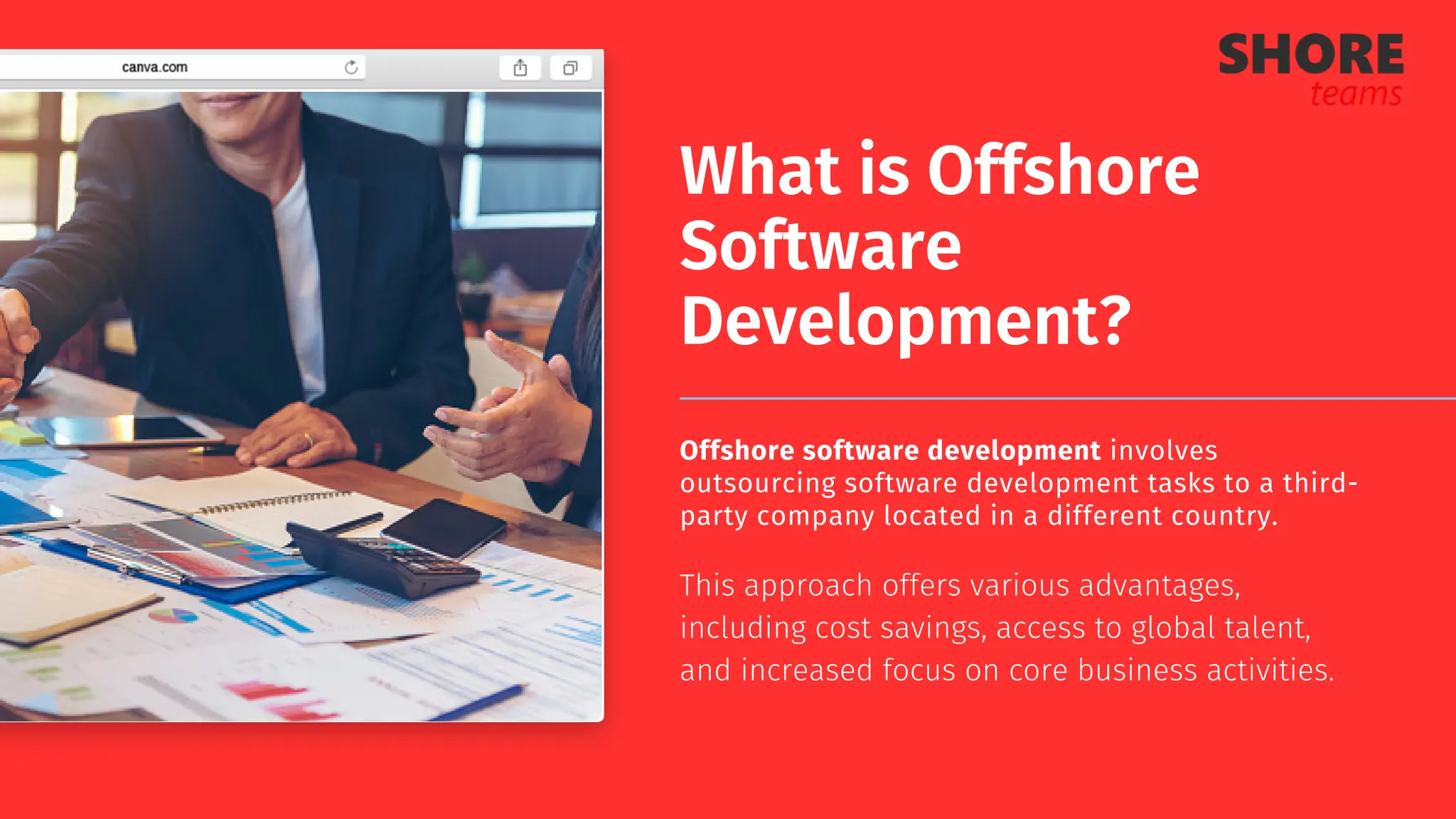 Seamless Collaboration, Superior Results: The Pinnacle of Offshore Software Development | PPT