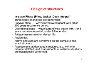 offshore structural design detailed engineering fixed plate form | PDF ...