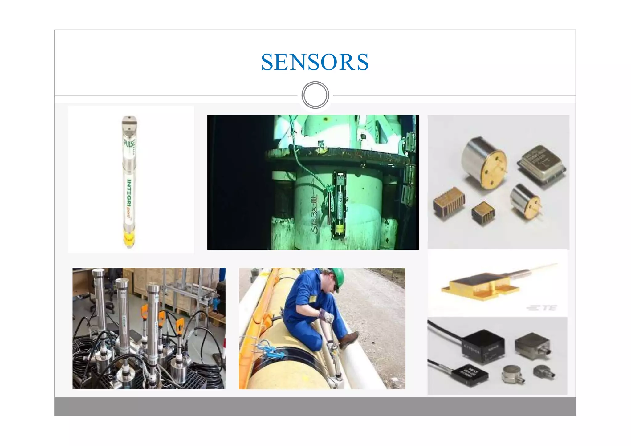 Sensing and Monitoring Systems: Offshore structures | PPTX