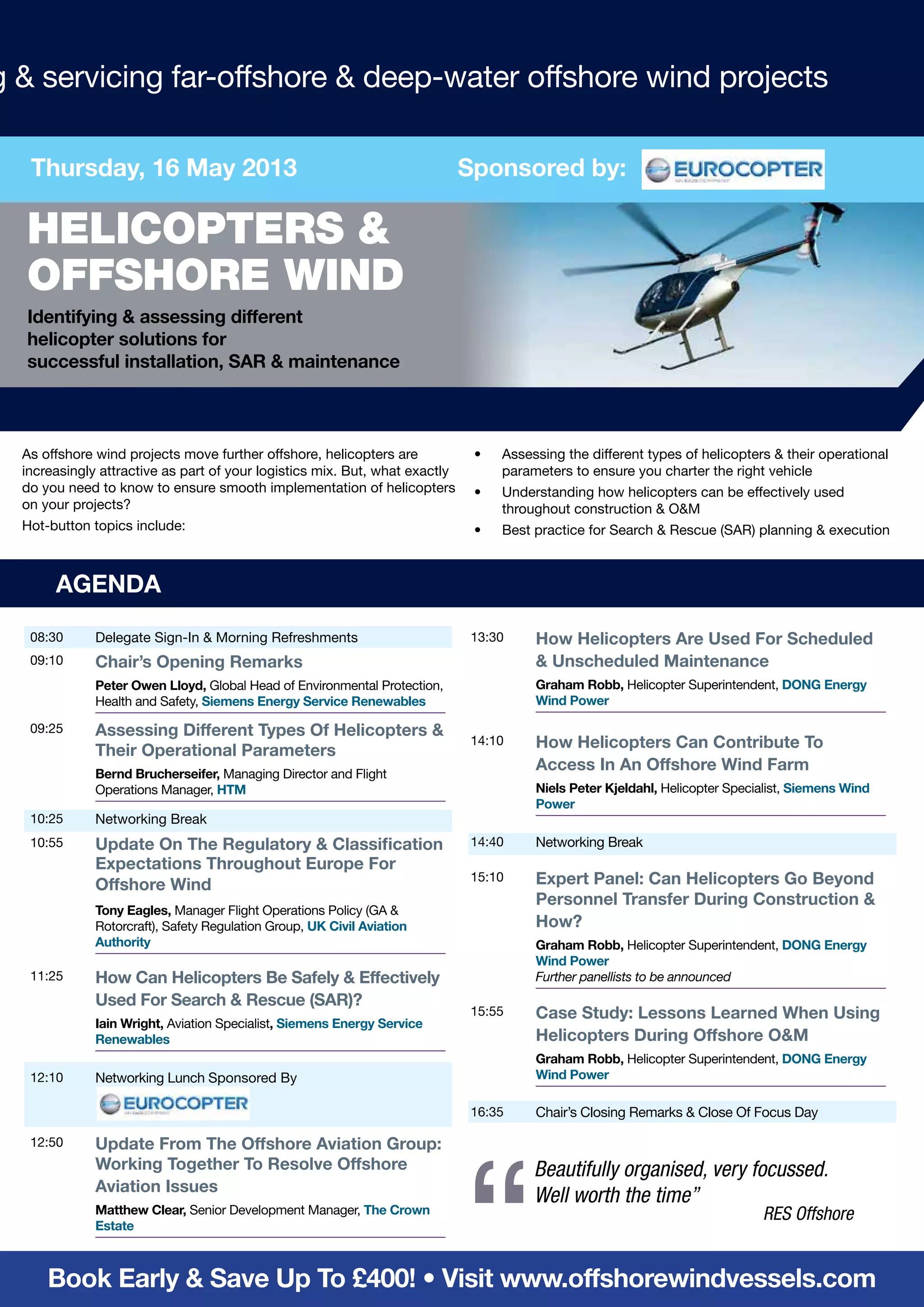 Offshore Vessels & Access Forum-Event Brochure | PDF