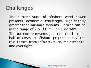 Offshore wind energy in India Overview | PPTX