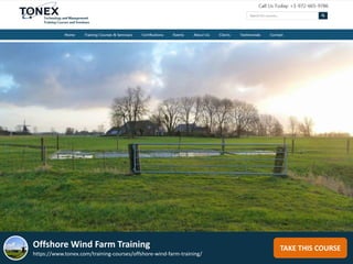 Offshore Wind Farm Training | PPT