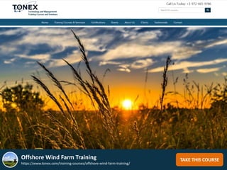 Offshore Wind Farm Training | PPT