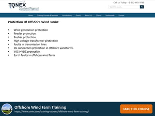 Offshore Wind Farm Training | PPTX