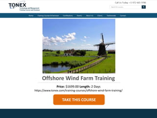 Offshore Wind Farm Training | PPT