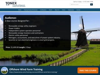 Offshore Wind Farm Training | PPTX
