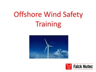 Offshore Wind Safety Training | PPTX