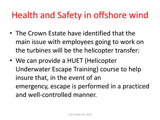 Offshore Wind Safety Training | PPT