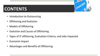Offshoring | PPTX