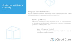 Offshoring as an outsourcing strategy | PPT