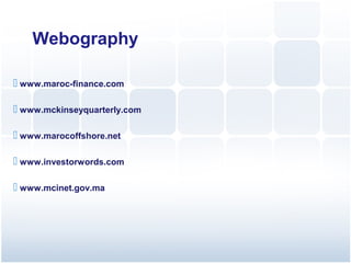 Offshoring in morocco | PPT