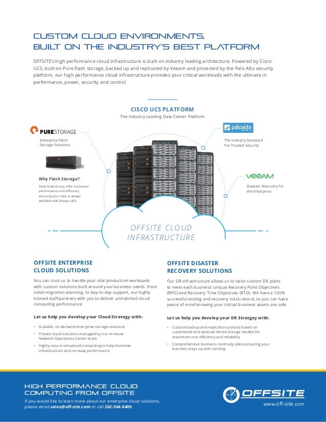 OFFSITE Data Centers High Performance Cloud Computing