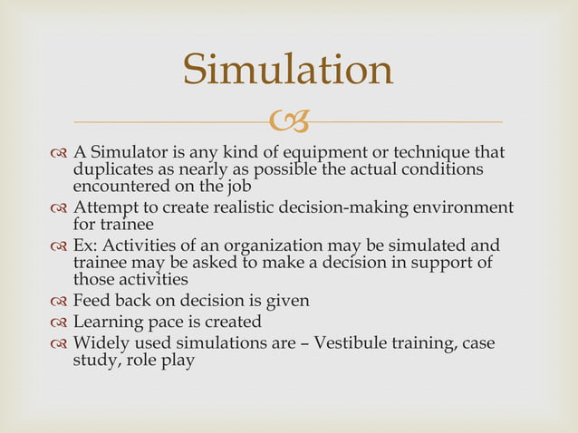 Off the job training | PPTX | Careers