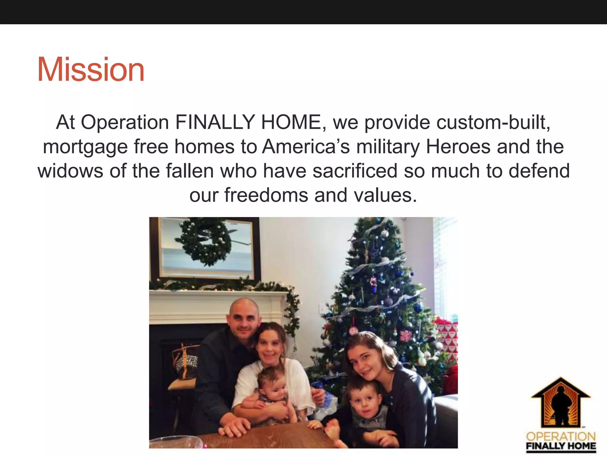 Operation Finally Home Smart Home Presentation | PPTX