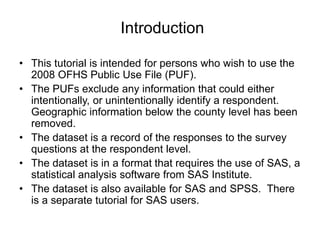 OFHS_Tutorial_STATA.ppt