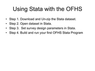 OFHS_Tutorial_STATA.ppt