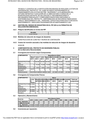 formato pip trocha carrozable | PDF