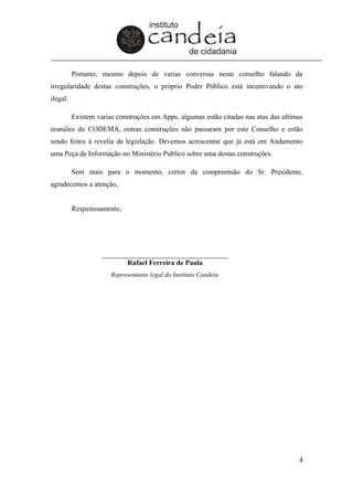 Oficio 6 2011 para reuniões do codema | PDF