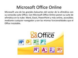 Suite Ofimática Online | PPTX