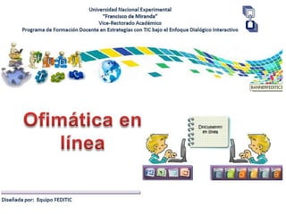 Ofimática en línea | PPTX