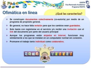 Ofimática en línea | PPTX