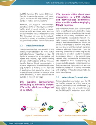 Traffic Control and Vehicle-to-Everything (V2X) Communications | PDF ...