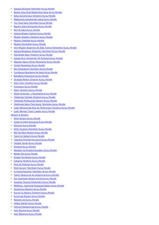 Ofis kursu-pendik | PDF