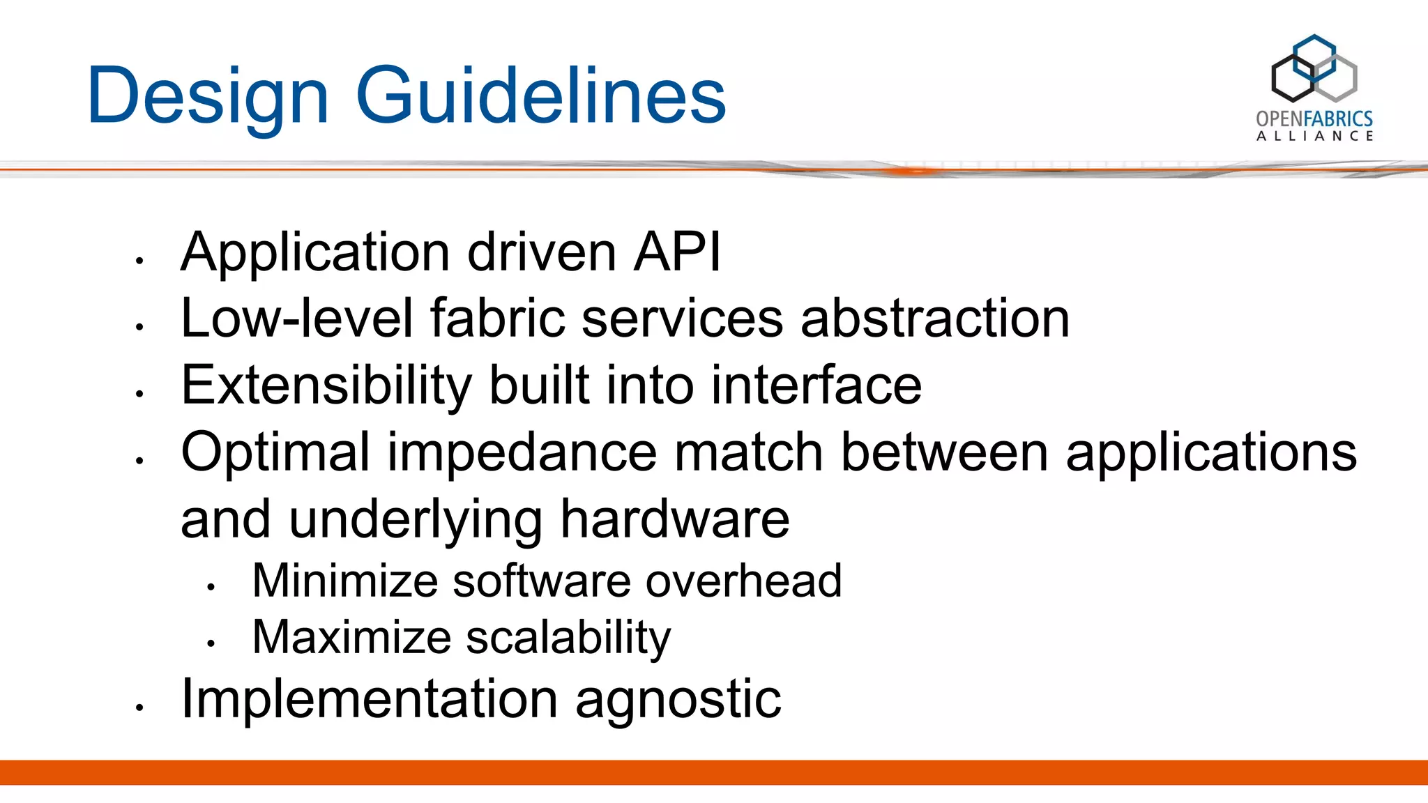 OFI libfabric Tutorial | PDF