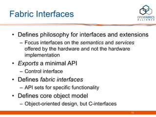 OpenFabrics Interfaces introduction | PDF