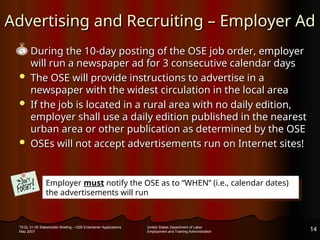 OFLC_Briefing_May_Sessions_Entertainers_FINAL.ppt