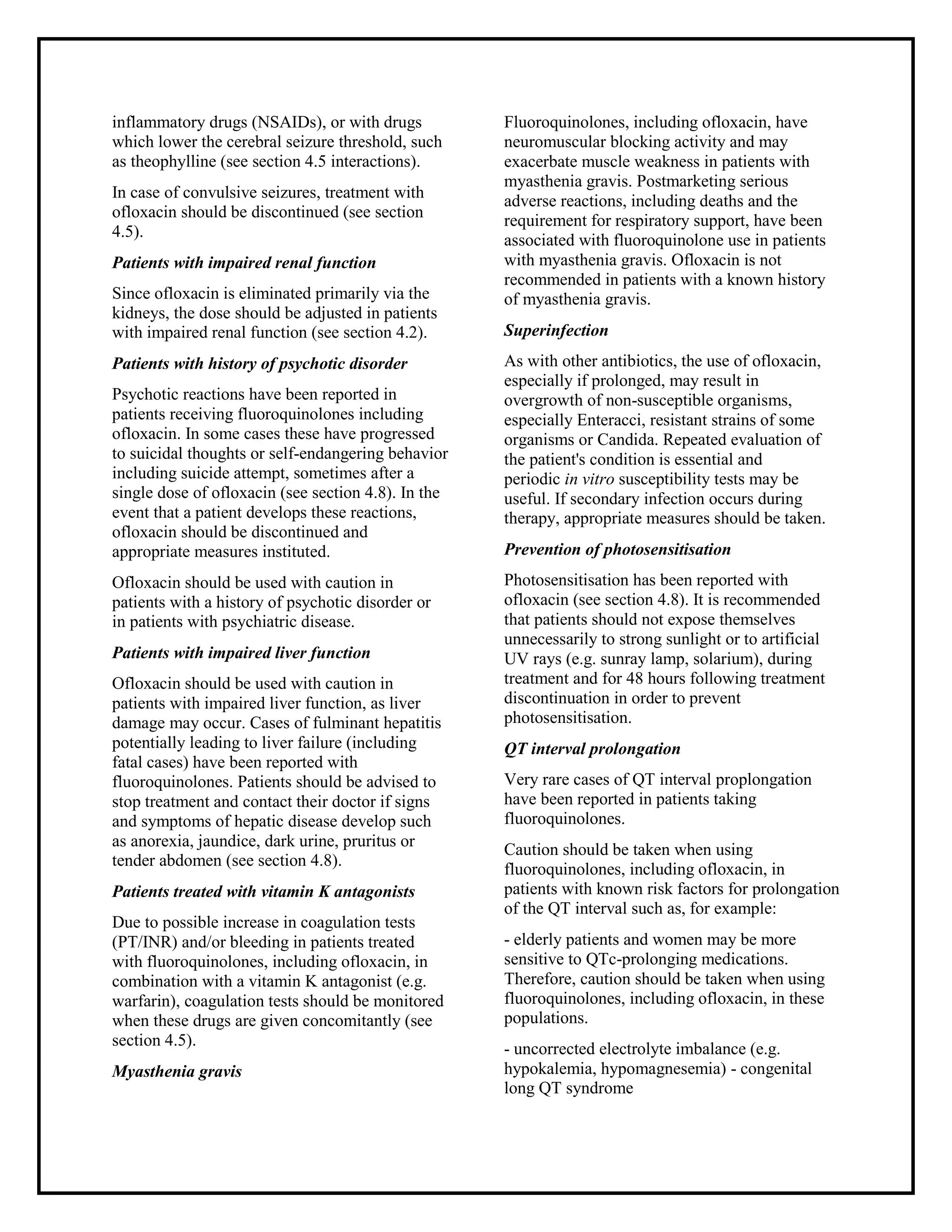 Ofloxacin 200 mg tablets smpc taj pharmaceuticals | PDF