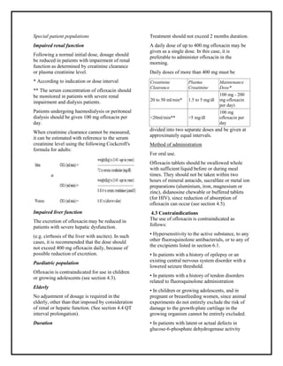 Ofloxacin 200 mg tablets smpc taj pharmaceuticals | PDF
