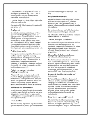 Ofloxacin 200 mg tablets smpc taj pharmaceuticals | PDF