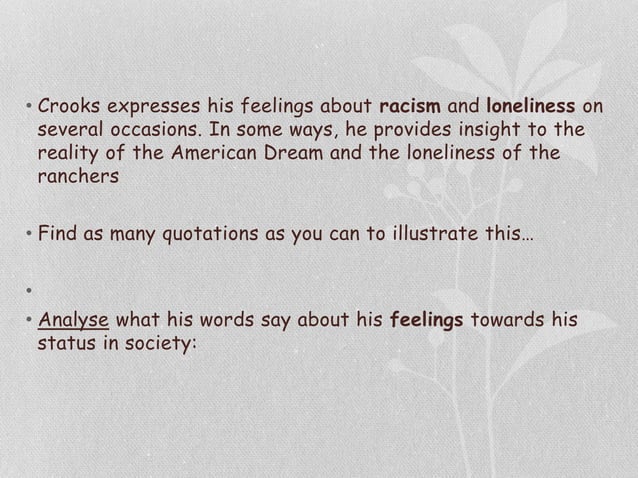 Of mice and men chapter 4 | PPT